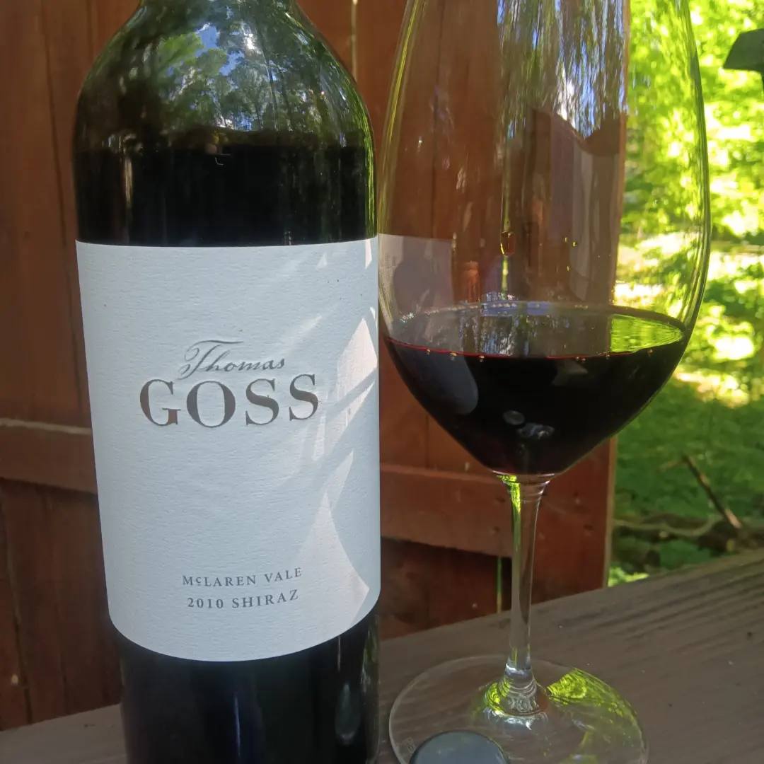 Thomas Goss McClaren Vale Shiraz 2010 – big, bold, and opulent! From ...