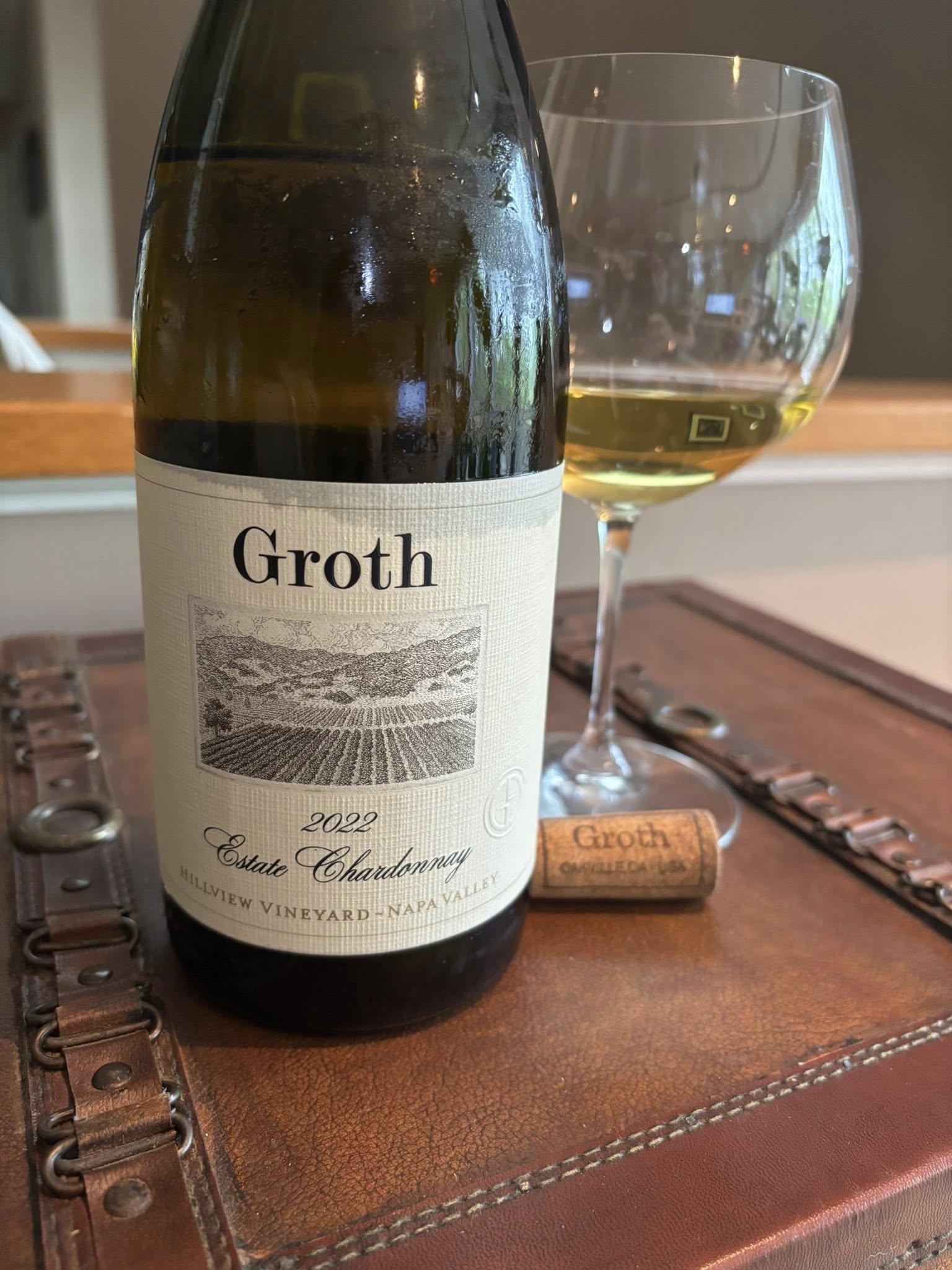Groth Estate Chardonnay 2022- new world with an old-world soul. – Vine ...