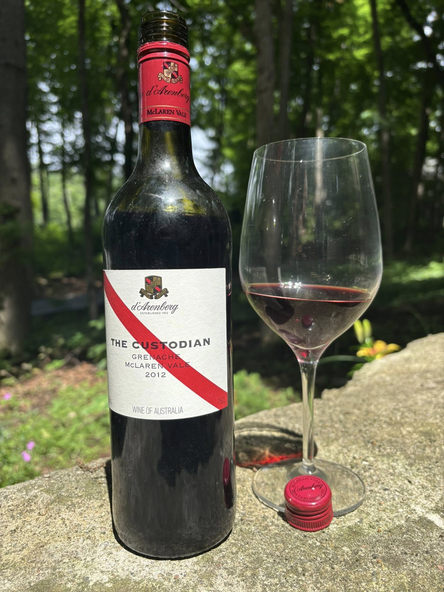 d’Arenberg ‘The Custodian’ Grenache 2012. – Vine to Table