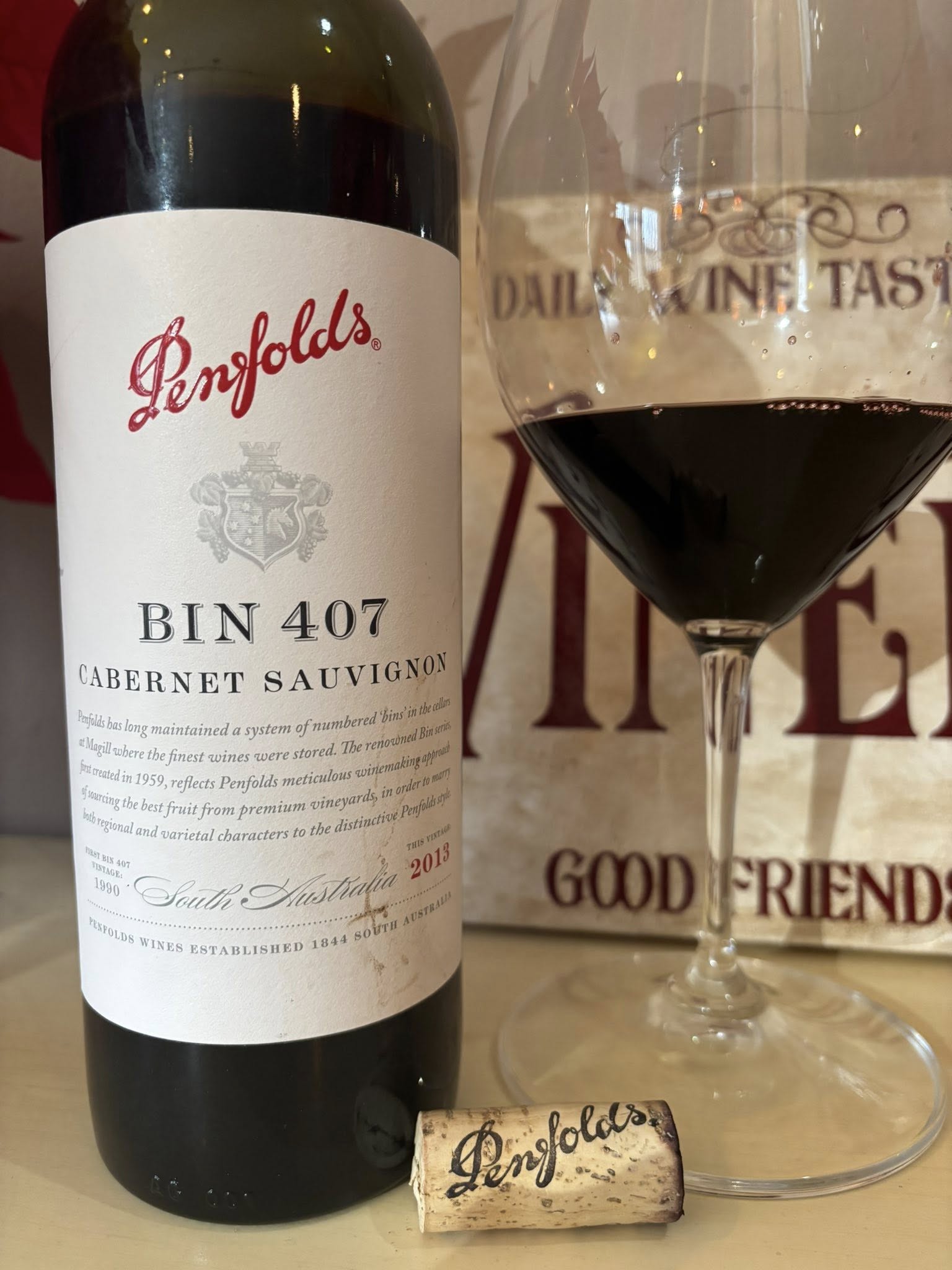 Penfolds Bin 407 Cabernet Sauvignon 2013- This is one of the best, most ...